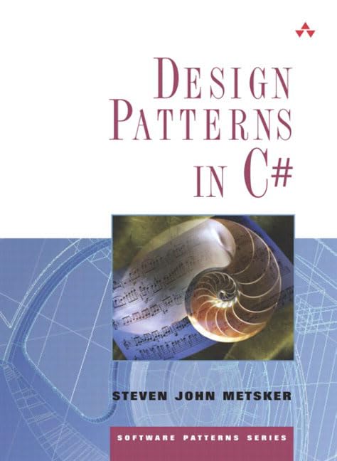 Amazon.com: Design Patterns in C#: 9780321126979: Metsker, Steven John ...