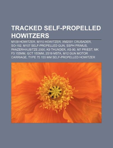 Tracked Self-Propelled Howitzers: M109 Howitzer, M110 Howitzer, Xm2001 ...