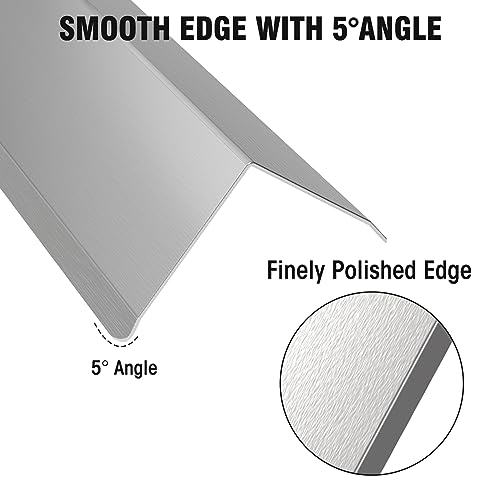 Snapklik.com : Zipcase Stainless Steel Wall Corner Guard 2 X 2 X 48 ...