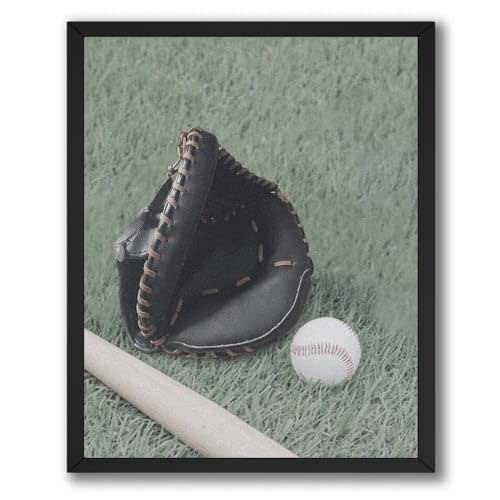 Amazon.com: InkFlow Posters Baseball Photography Poster - Sports Art ...