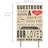 Amazon.com: SL crafts Please Sign A Heart Wedding Guestbook Sign for ...