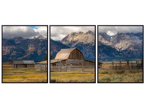 Amazon.com: Mountain Wall Art - Farmhouse Wall Art Picture print ...