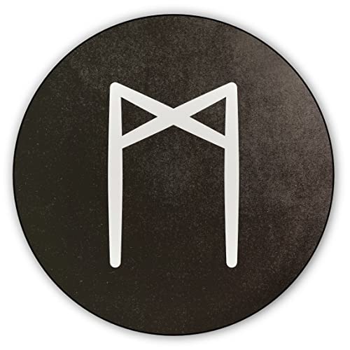 Mannaz - Pin Button Badge Charm - Rune Runes Binding Celtic Norse ...