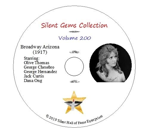 Amazon.com: DVD "Broadway Arizona" (1917) starring Olive Thomas ...