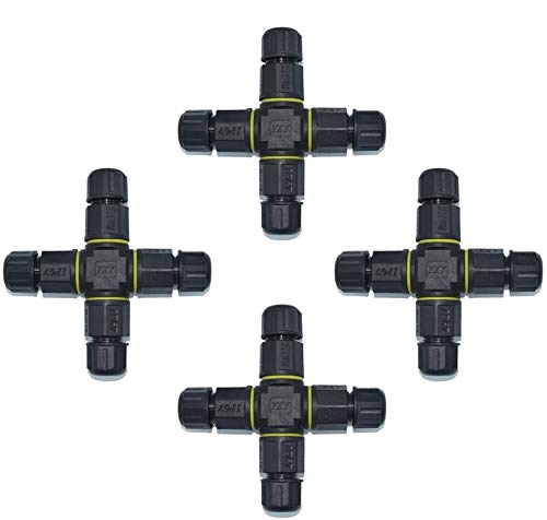 Buy YoungPower IP68 Waterproof Junction Box Outdoor Cable Connector ...