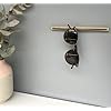 Amazon.com: Wooden Sunglass Holder for Wall - Sunglass Organizer and ...