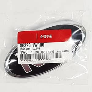 OEM 86320-1W100 Emblema / 863201W100 para Kia Rio 14-21 : Amazon.com.mx ...