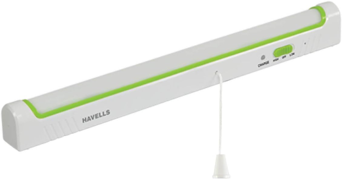 Havells Rayline 6 Watt Rechargeable LED Batten (White, Pack of 1 ...