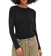 Darong Women's One Off Shoulder Long Sleeve Top Ruched Going Out Tops ...