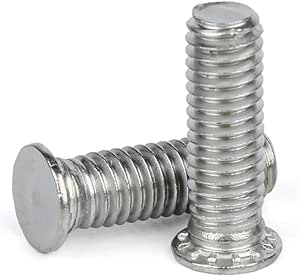 NIAN M3 m4 m5 m6 m8FHS Pressure Rivet Head PEM Self-Clinching Stud Screw,304 Stainless steel ...