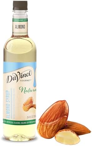 Amazon.com: DaVinci Gourmet Naturals Almond Syrup, 25.4 Fluid Ounces ...