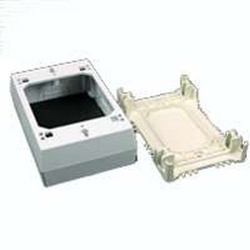 Wiremold NMW3 White Single Gang Deep Box : Amazon.in: Industrial ...