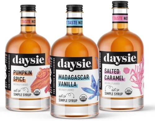 Amazon.com: Daysie Certified Organic Madagascar Vanilla, Salted Caramel ...