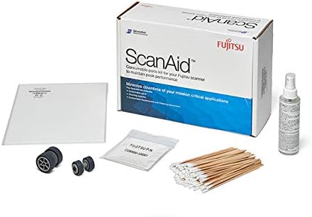 Amazon.com: Fujitsu ScanAid Cleaning Kit. SCANAID CLEANING ...