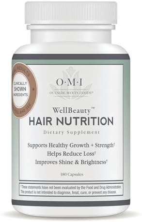 Amazon.com: OMI WellBeauty Hair Nutrition, Women’s Hair Growth ...