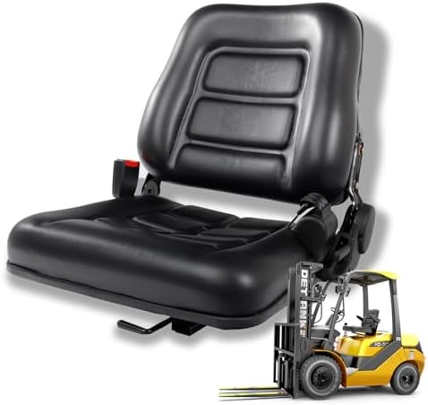 Amazon.com: SEATIN Universal Forklift Seat,Tractor Seat,with Hip ...