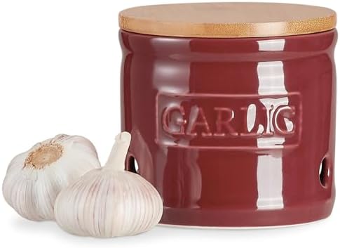 Amazon.com: Hand Painted Frutta Mista Garlic Keeper From Italy: Garlic ...
