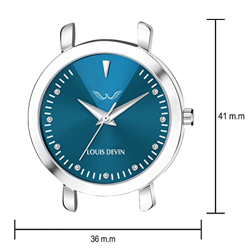 Buy LOUIS DEVIN Stainless Steel Chain Analog Wrist Watch for Women ...