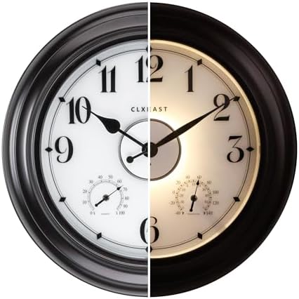 Amazon.com: Infinity Instruments 24 inch Classic Humidity Round Wall ...