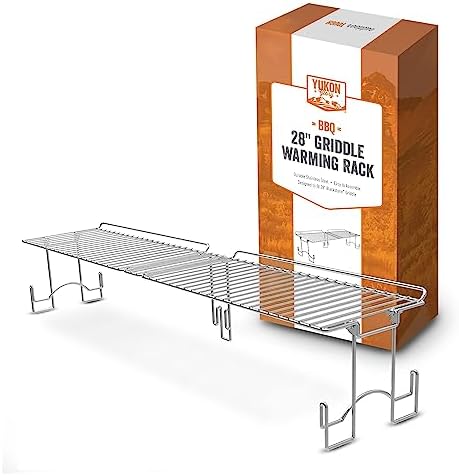 Amazon.com: BBQ Future Adjustable Griddle Warming Rack for Blackstone ...