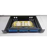 NexTik 1U Series LIU 24 Port Rack Mount Sliding Fully Loaded, 19 Inch ...