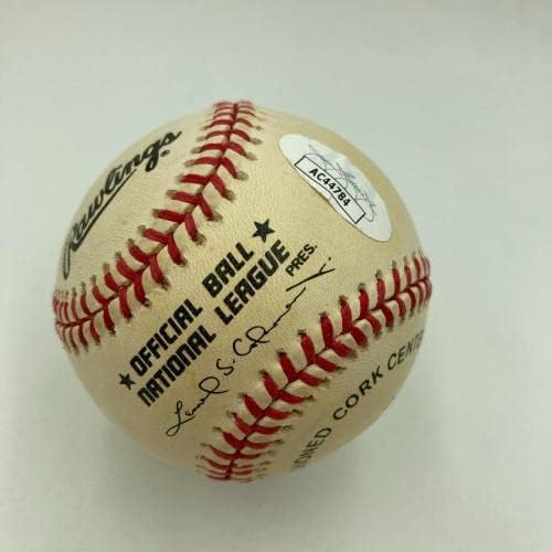 Josh Gibson Jr. Signed Official Major League Baseball Negro League ...