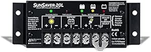 Amazon.com : Morningstar SunSaver SS-10L-12V w/ LVD , 10 Amp 12 Volt Charge Controller ...