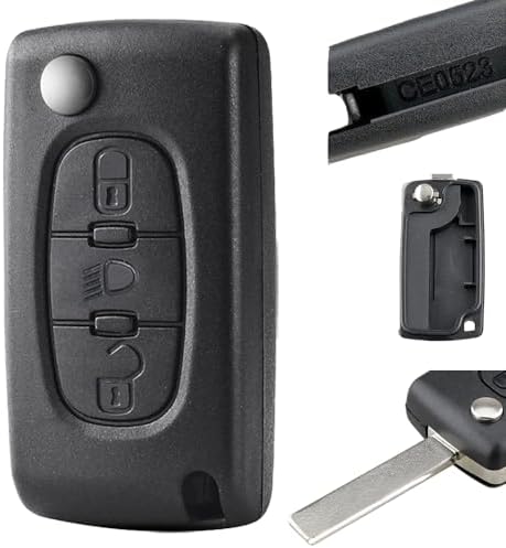 HooRLZ Key Fob Replacement For CITROEN C1 C2 C3 C4 C5 Berlingo Picasso ...
