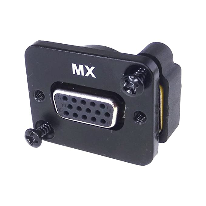 MX Vga Female to Female Panel Mounting Adapter Connector Panel Mount ...