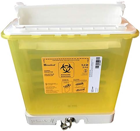Amazon.com: Secure Sharps - AP Sharps Container Wall Mount with Locking ...