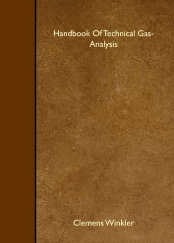 Handbook Of Technical Gas-Analysis: Winkler, Clemens: 9781408611012 ...