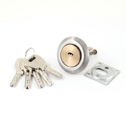Alcoa PrimeBrass Screw Crescent Keyway Security Lock Key Cylinder w 5 ...