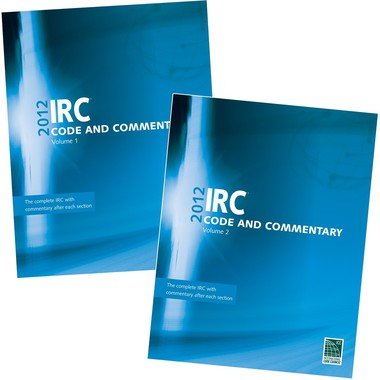 2012 IRC® Code and Commentary Combo, Vol. 1 & 2: Editor: Amazon.com: Books