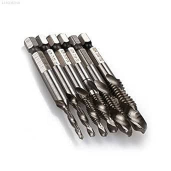 SLB® 1253 Brick Wall Portable Drill Bit Set 6pcs High Speed Steel Drill Bit Cutter : Amazon.in ...