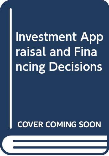 Investment Appraisal and Financial Decisions: Lumby, Stephen ...