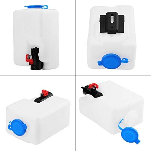 TOYOMEII 12V Universal Car Windshield Washer Pump Tank 1.8L Bottle Kit ...
