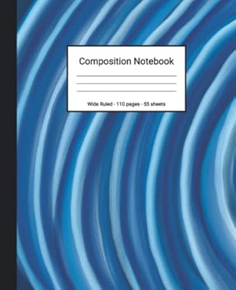 Amazon.com: Composition Notebook: Wide Ruled Paper Notebook Journal ...