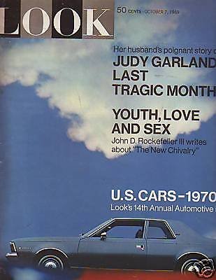 Look Magazine, October 7, 1969 (Vol.33, No.20): various: Amazon.com: Books
