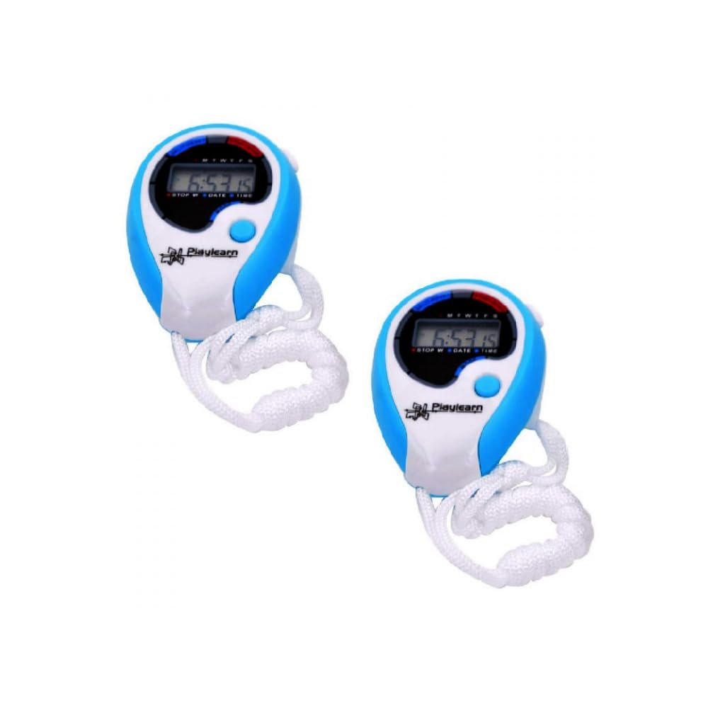Playlearn 2Pcs Sensory Stopwatch Timer Multi-Function Sport Digital ...