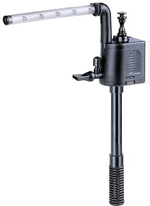 Fish Tank Black Self Cleaning Submersible Pump 3 in 1 Filter Pump with ...