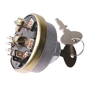 Amazon.com: EPISTA 791618 Tractor Ignition Light Switch w/Key for Long ...