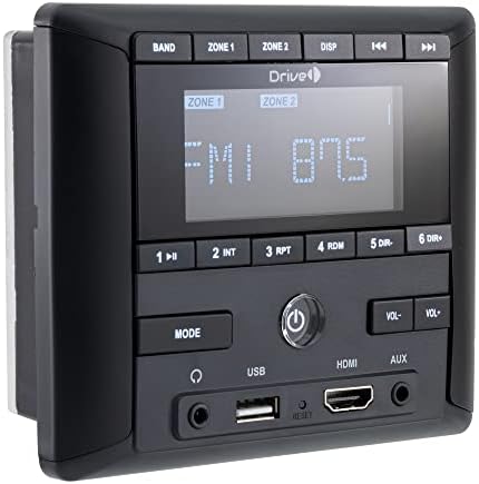 Amazon.com: RecPro RV Stereo AM/FM Radio with Bluetooth | Aux-in | HDMI ...