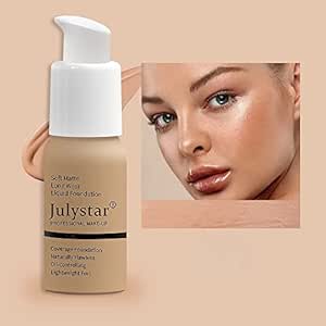 Julystar make up, moisturize, repair foundation make-up, waterproof, long-lasting, concealer ...