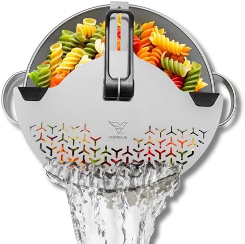 Amazon.com: Best Utensils Pan Pot Spaghetti Strainer Premium Stainless ...