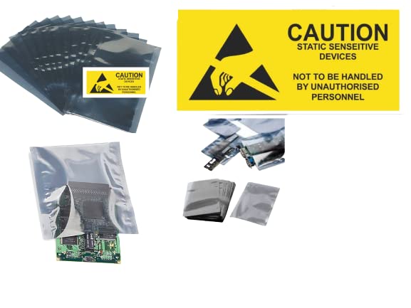 Sky- 10 pcs With ESD Sticker Logo Antistatic ESD Safe Static Shielding ...