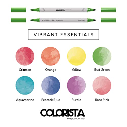 Spectrum Noir Colorista Watercolour Markers Collection – Includes 2 ...