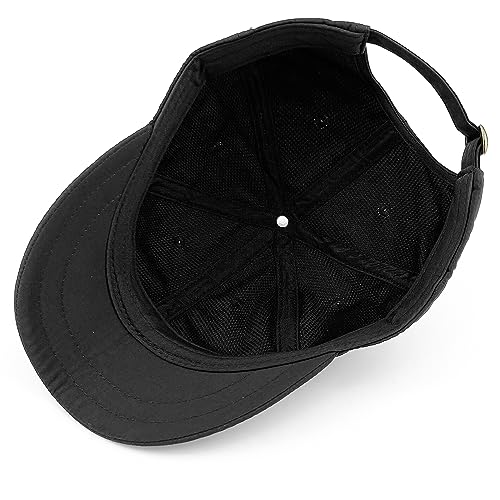 Masktide Waterproof Short Brim Baseball Caps for Men and Women