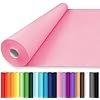 Amazon.com: Vanhench Pink Wrapping Paper Roll 36" x 2400" (200 ...