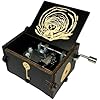 Amazon.com: Youtang Music Box Engraved Wooden Gifts Mini Musical Box ...