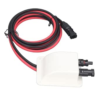 Amazon.co.jp: Solar Double Cable Entry Ground Box, 2m 10AWG Extension ...